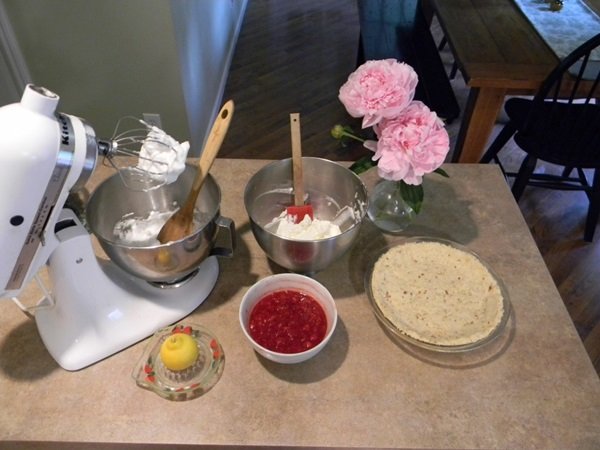Frozen Raspberry Pie - Simply Sweet Home